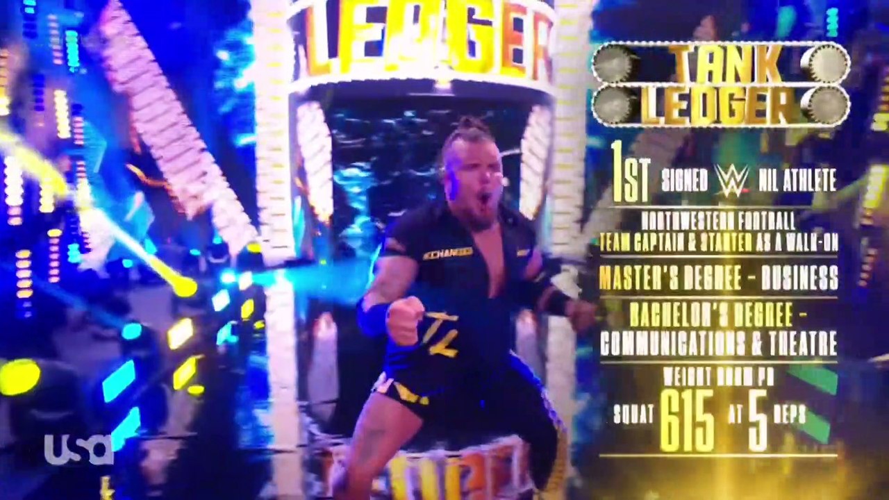 Tank Ledger Debut on NXT: WWE NXT, April 11, 2023 - video Dailymotion