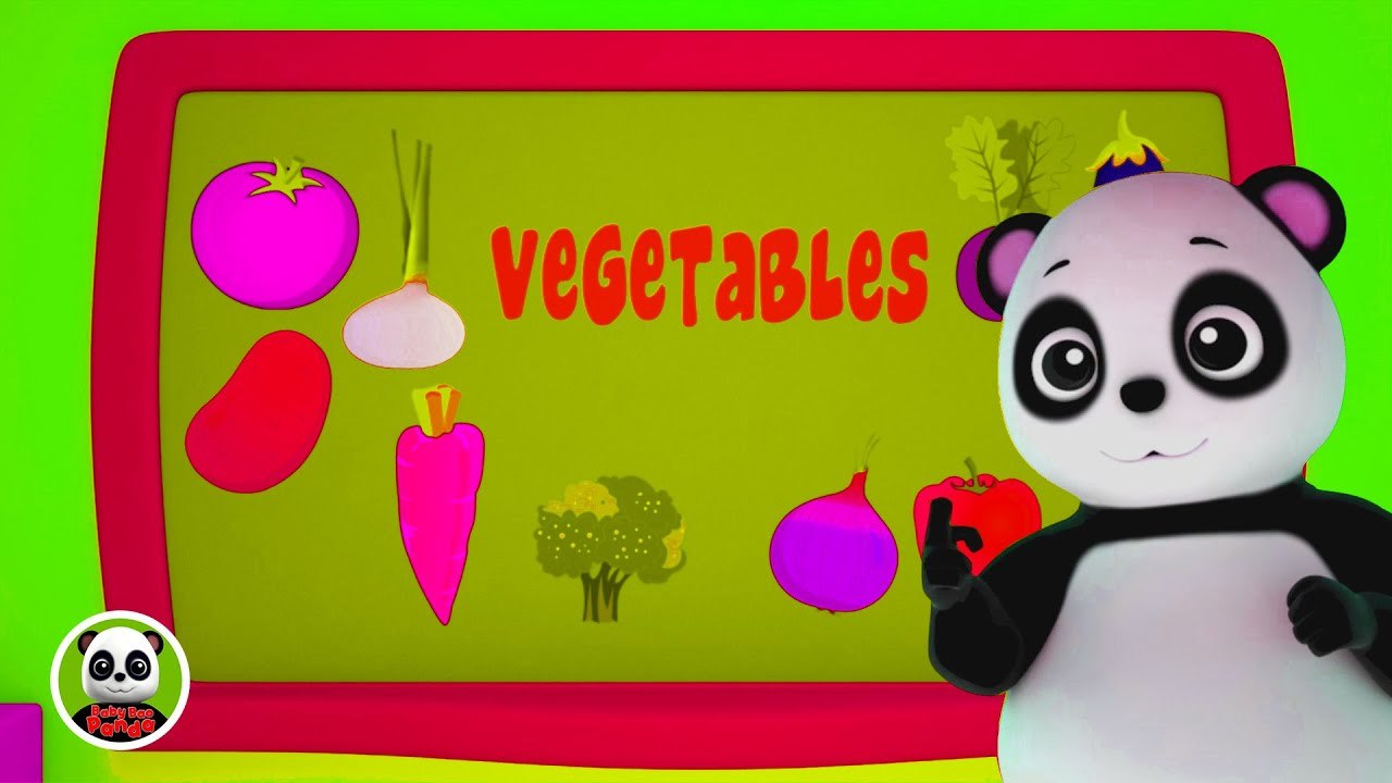 Vegetables Learning Video For Preschoolers By Baby Bao Panda - video ...