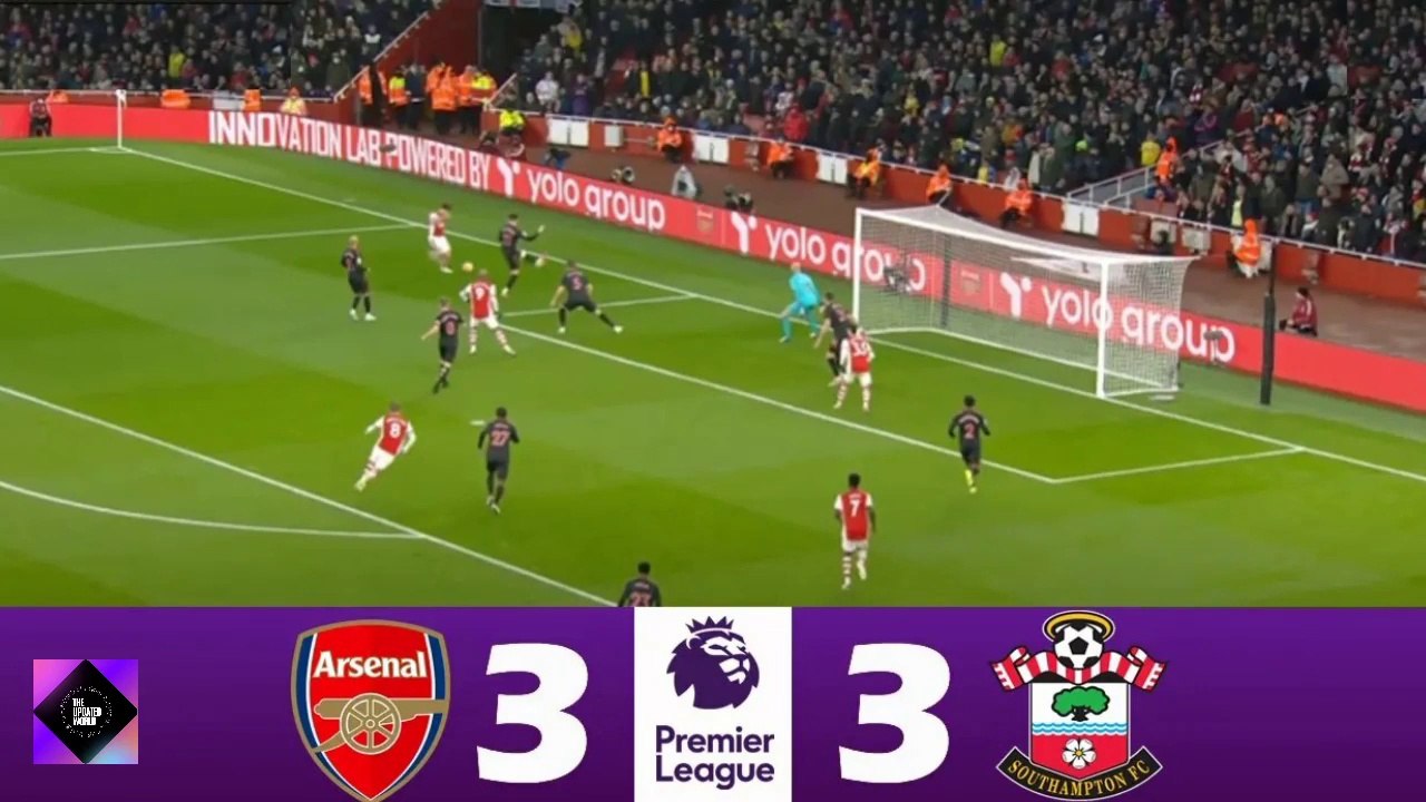 Arsenal vs Southampton 3-3 _ 2023 Premier League _.mp4 - video Dailymotion