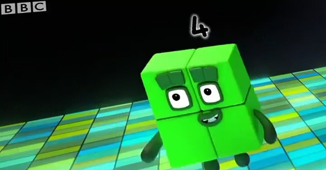 Numberblocks Numberblocks S08 E009 Four on the Floor - video Dailymotion