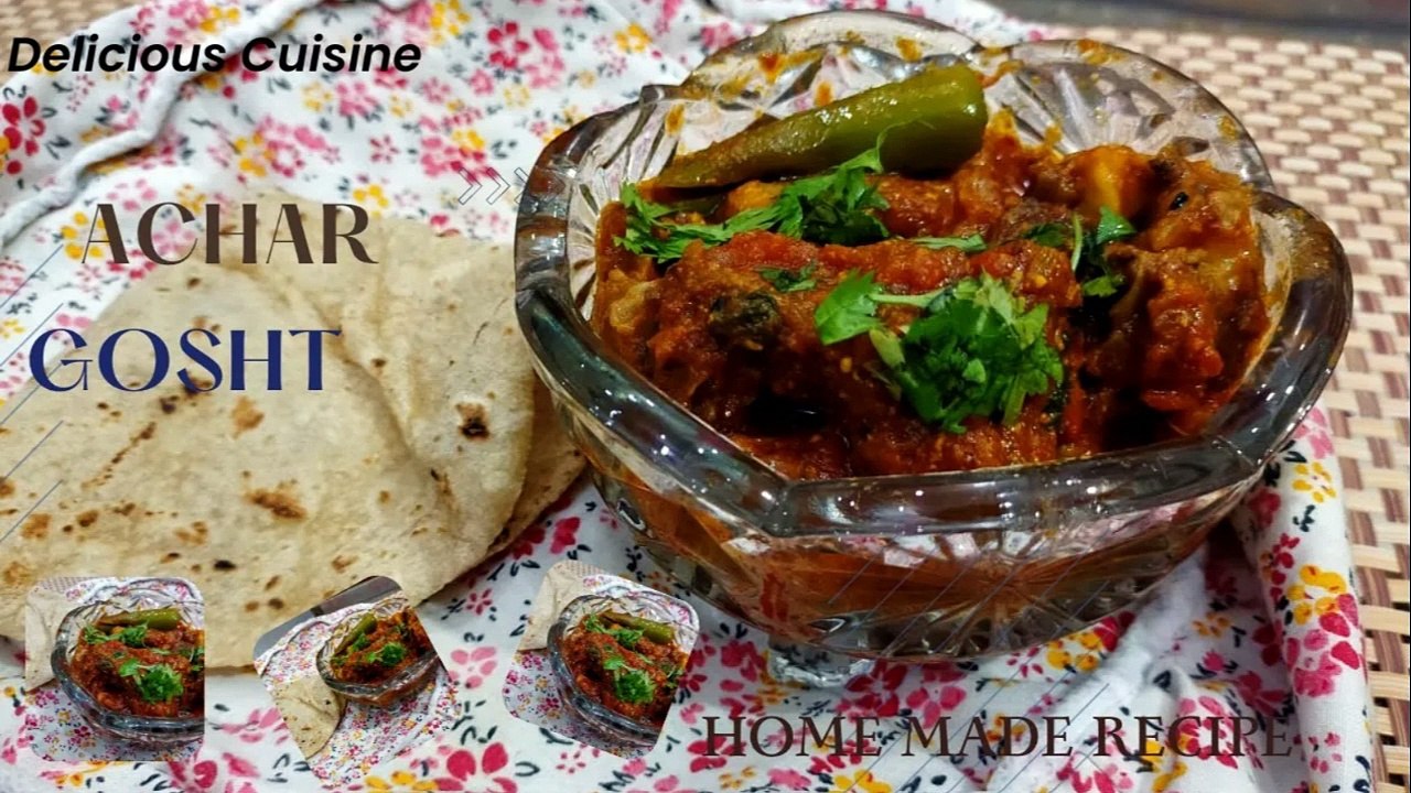Achar Gosht I Achar Gosht Recipe I Achar Gosht Masala - video Dailymotion