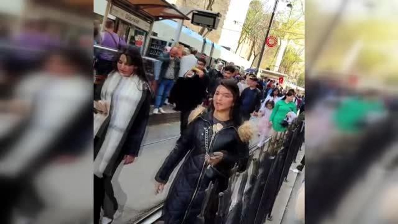 Bayram nedeniyle toplu taşımalarda yoğunluk oluştu - Dailymotion Video