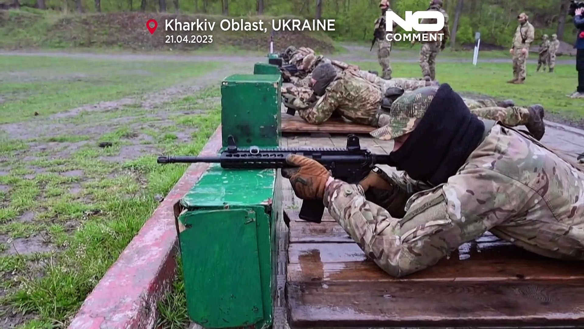Watch: Volunteers from Ukraine’s Spartan assault brigade train for the ...