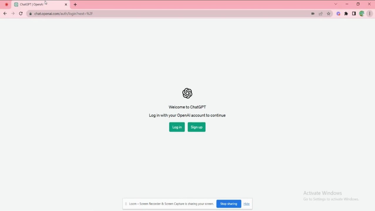 Chat GPT Login Tutorial : Sign Up and Start Chatting with AI Today ...