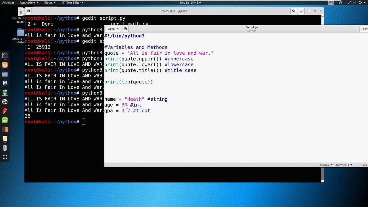 Security Academy Practical Ethical Hacking - Variables and Methods - video Dailymotion