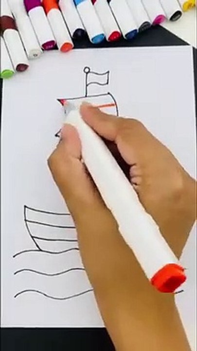 Kids fun creative Easy Drawing activity for all age groups art - video ...