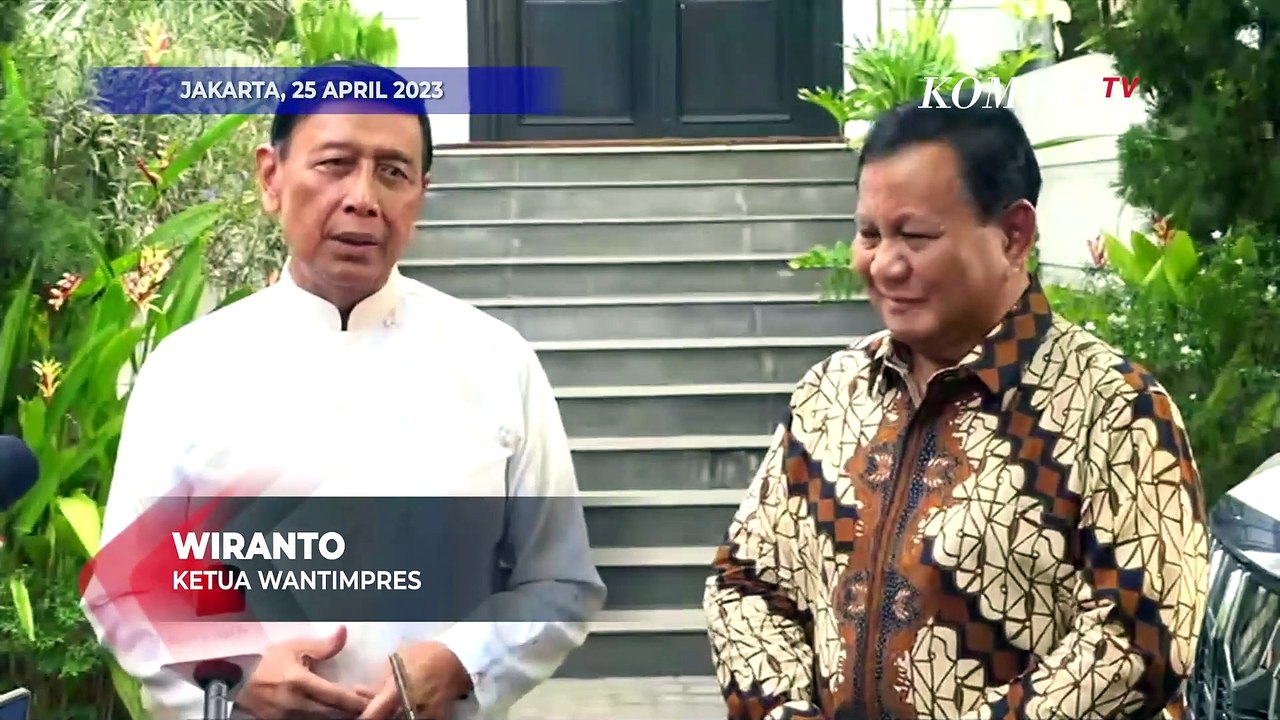 Wiranto Puji Prabowo Terkait Keputusan Nyapres: Beliau Paham Betul Pembangunan - Video Dailymotion