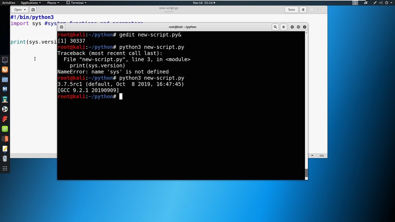 Security Academy Practical Ethical Hacking - Importing Modules - video Dailymotion