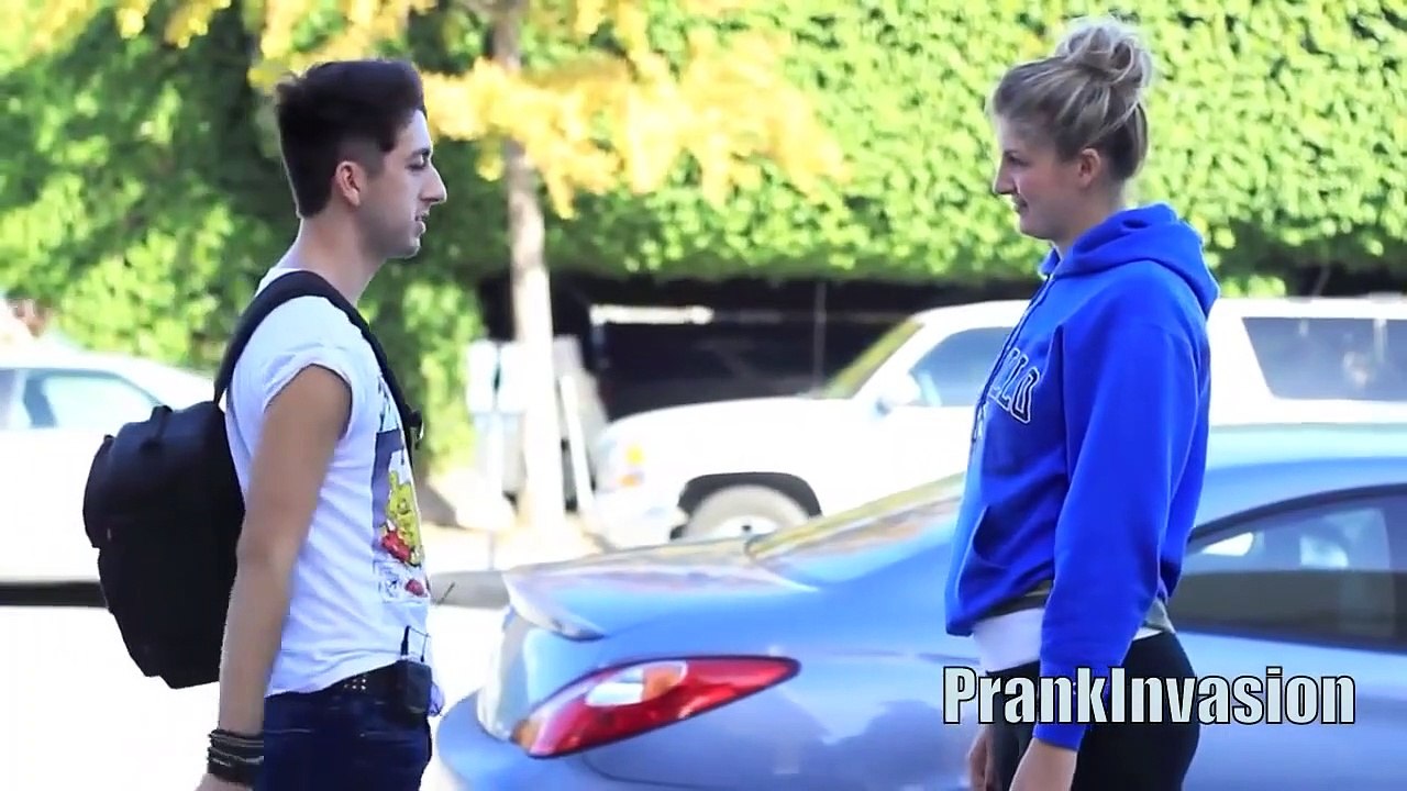 Kissing Prank - Secret Handshake (PrankInvasion) - HOT Girls - Kissing Strangers - Funny Pranks ...