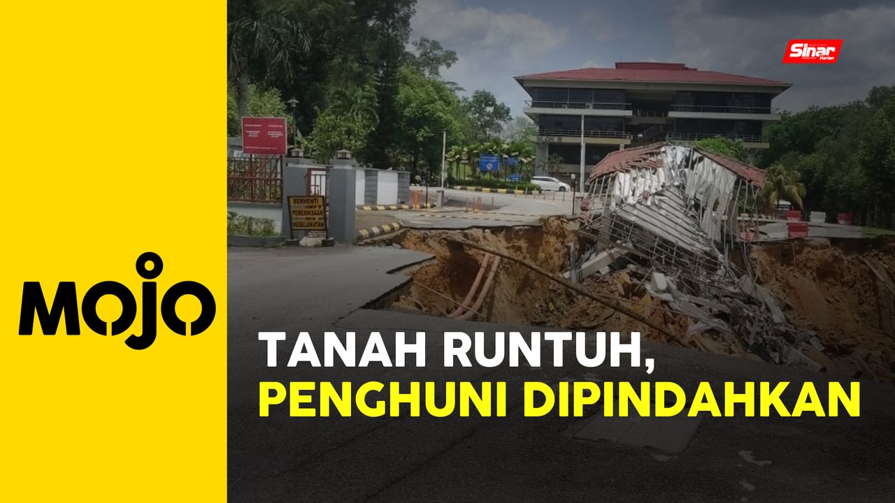 45 termasuk penghuni kuarters dipindah ke kawasan selamat - Video ...