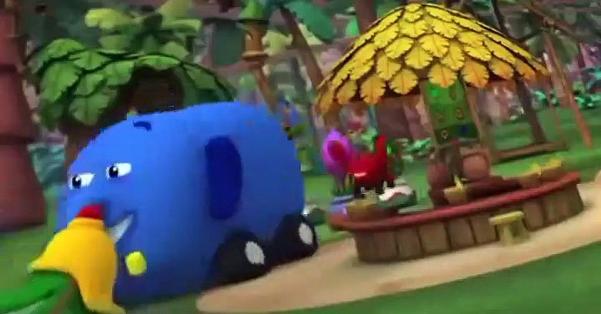 Disney Channel Jungle Junction Bungo's Wheeler Wash / Ellyvan's Road