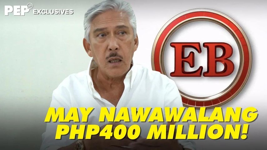 Tito Sotto sa tanong kung NALULUGI ang Eat Bulaga!: "HINDI!" | PEP EXCLUSIVES (PART 2)