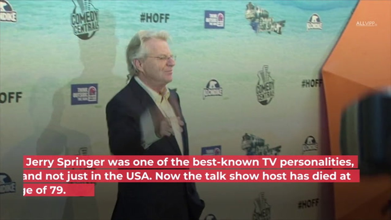 Jerry Springer's Cause Of Death: How The Talk Show Host Died - video ...