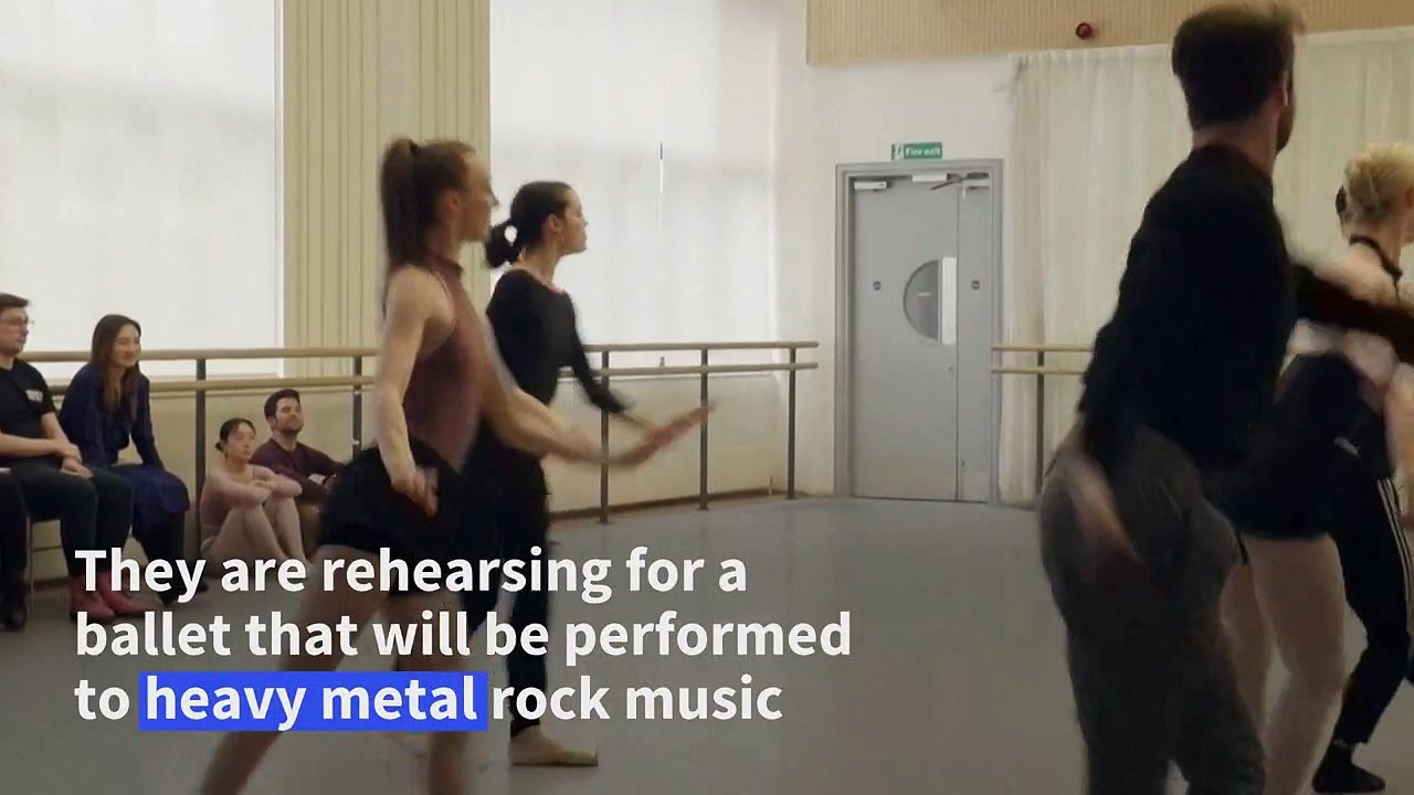 Dance gets world's first heavy metal ballet - video Dailymotion