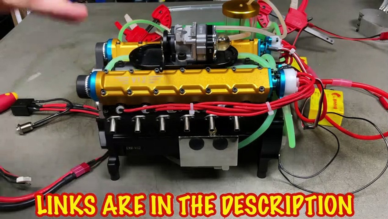 V12 RC ENGINE COLD START (2160p_60fps_VP9-160kbit_Opus) - Vídeo Dailymotion