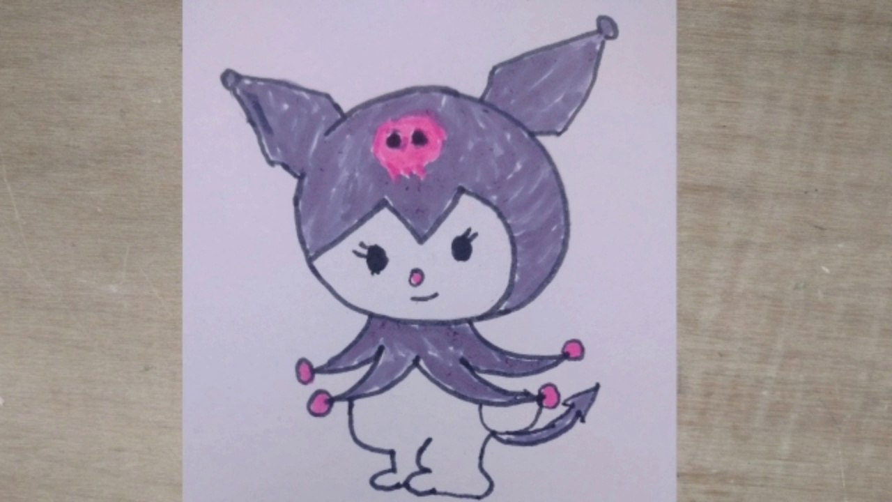 How to draw Kuromi - video Dailymotion