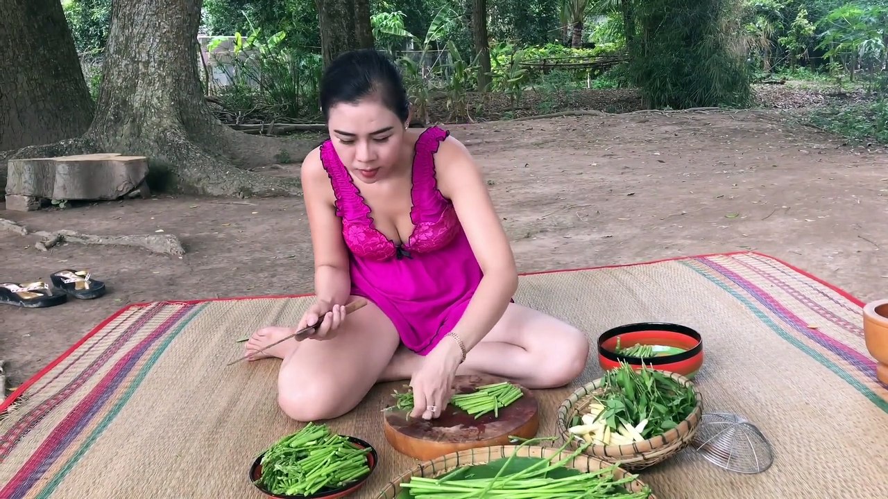 Katy cooking - 대학생브이로그 - 아스파라거스 새우 샐러드 - 정육점 소녀 - video Dailymotion