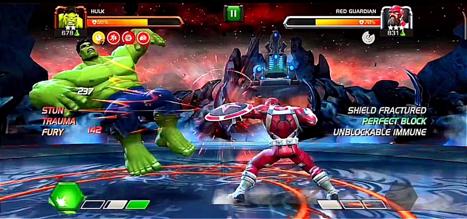 Hulk Vs Red Captain america fighting scene //who wins battle watch end ...