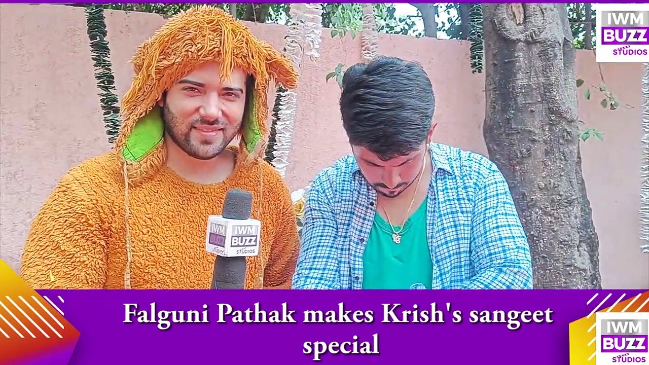 Pandya Store_ Falguni Pathak makes Krish's sangeet special - video ...
