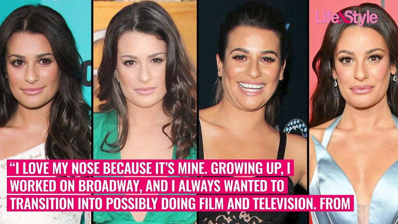 Lea Michele Speaks On Plastic Surgery Claims | Life & Style News ...