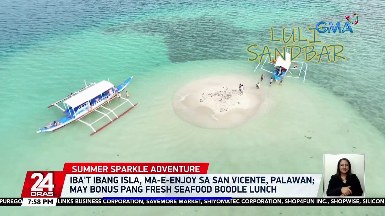 Iba't ibang isla, ma-e-enjoy sa San Vicente, Palawan; may bonus pang ...