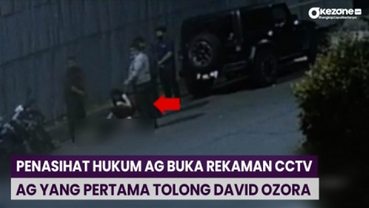Putar CCTV, Pengacara: AG yang Pertama Tolong David Ozora Usai Dianiaya ...