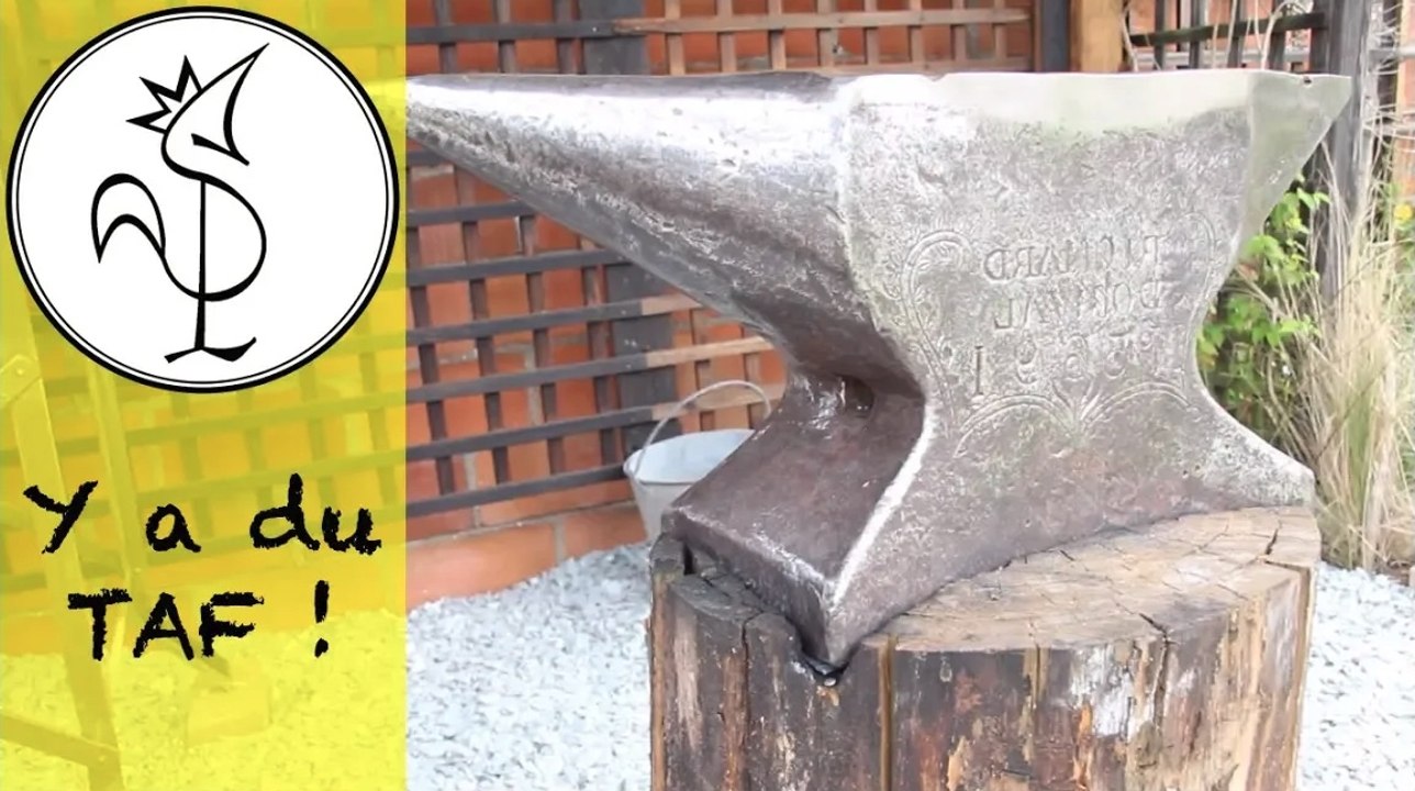 Restauration d'une enclume bien abimée - Vidéo Dailymotion