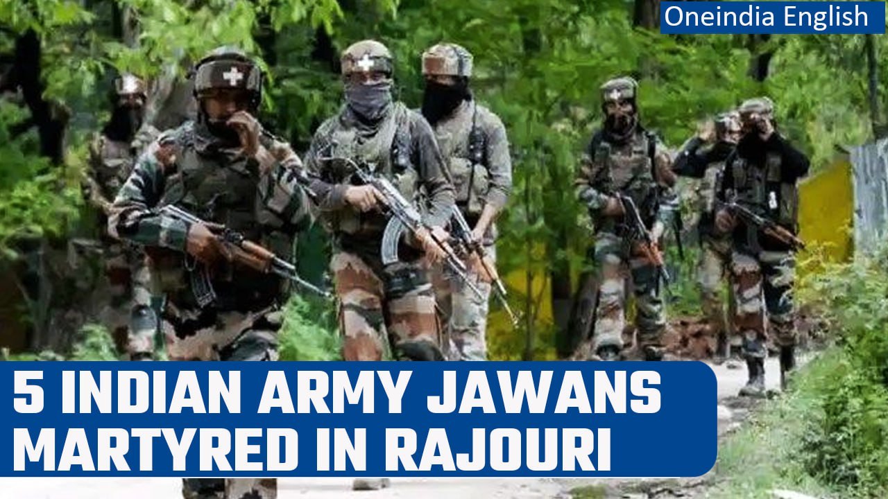 Rajouri: 5 Indian army jawans martyred during an operation, one injured | Oneindia News - video ...