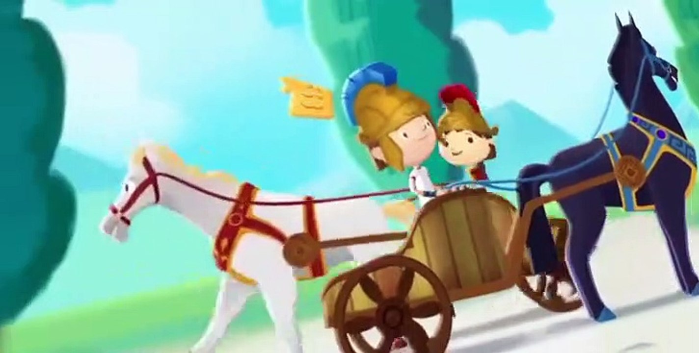 Justin Time Justin Time E11-12 Roman Racers / Show and Tell - video Dailymotion