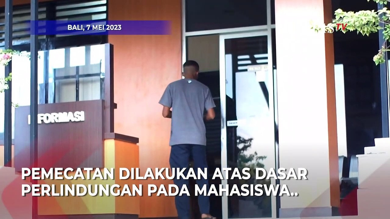 Terekam Lecehkan Mahasiswi, Dosen di Bali Tersangka dan Dipecat Tidak Hormat - Video Dailymotion