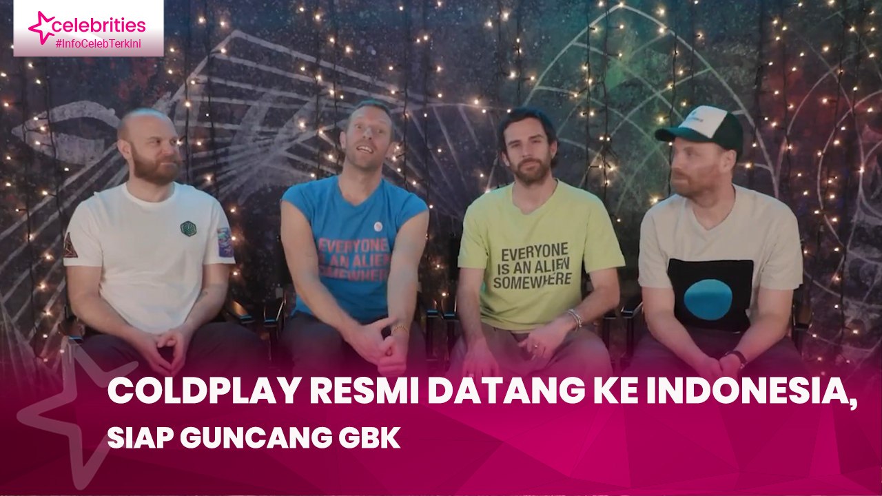 Coldplay Resmi Datang ke Indonesia, Siap Guncang GBK - Video Dailymotion