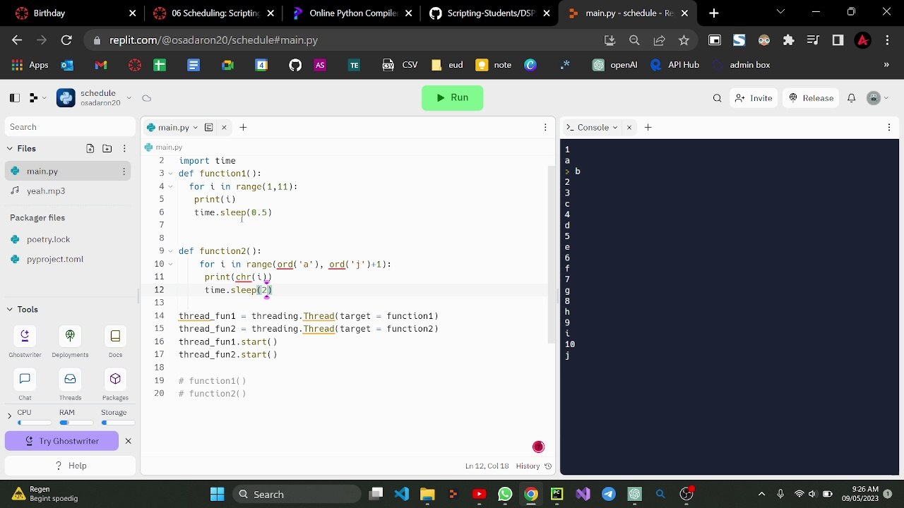 Multi_threading in python. - video Dailymotion
