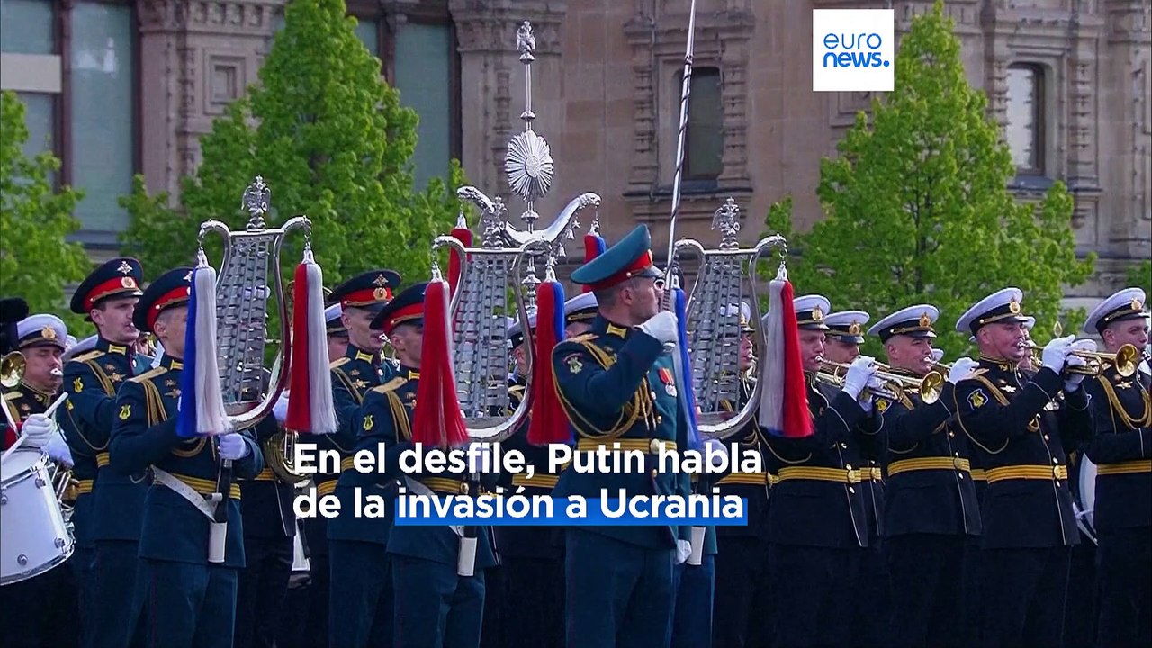 Putin llama a la victoria en Ucrania durante las celebraciones del fin ...