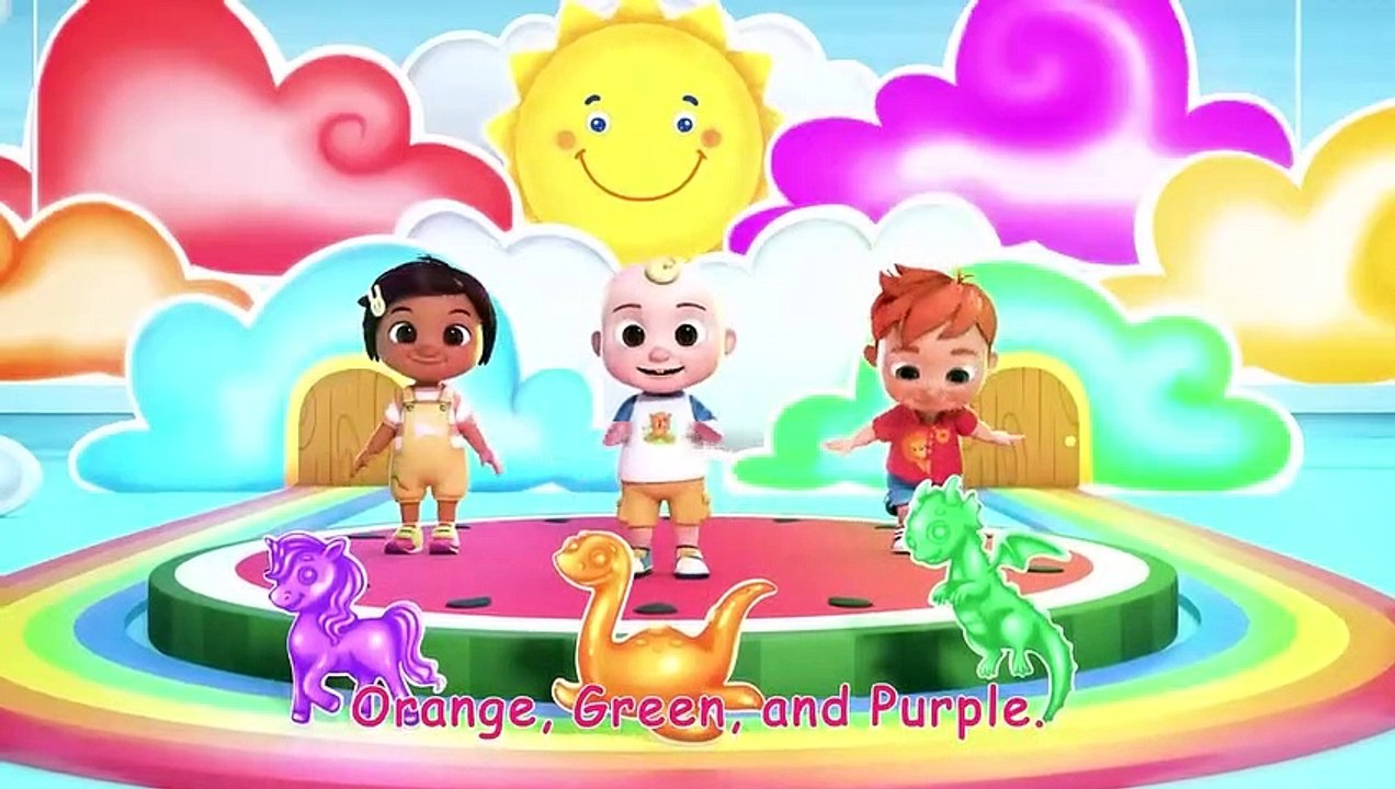 Jello Color Dance - Dance Party - CoComelon Nursery Rhymes & Kids Songs ...