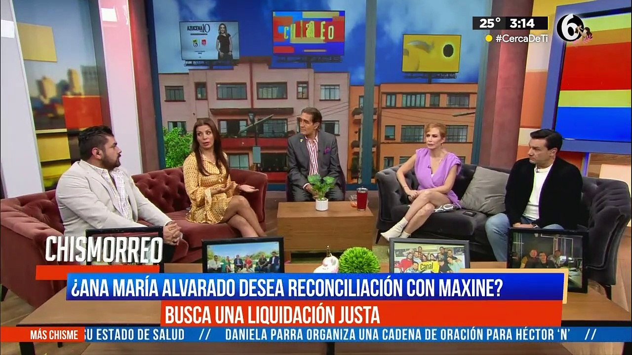 Ana María Alvarado, ¿se reconcilió con Maxine Woodside? - Vídeo Dailymotion