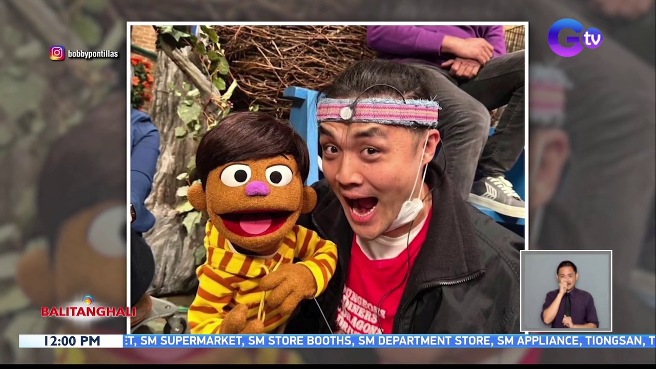 Pinoy muppet na si "TJ" sa "Sesame Street," obra ng Fil-Am animator na ...