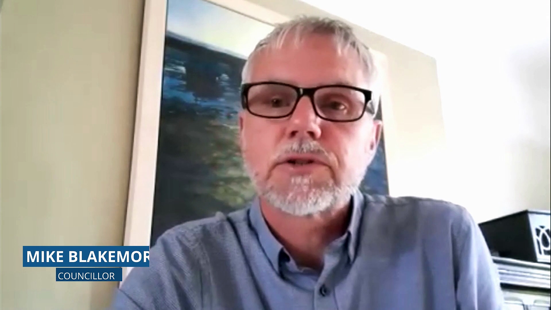 Mike Blakemore has been elected as the Green Party councillor for Cheriton