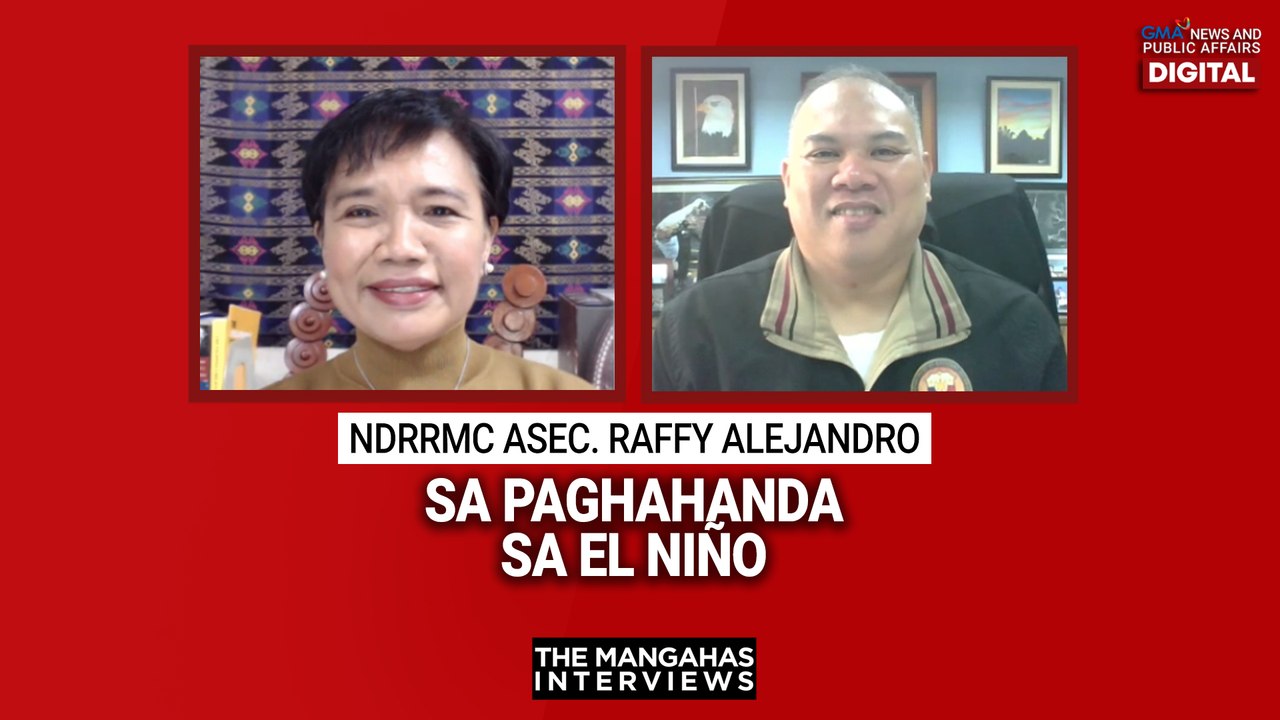 Asec. Raffy Alejandro ng NDRRMC sa paghahanda sa El Niño | The Mangahas Interviews - video ...