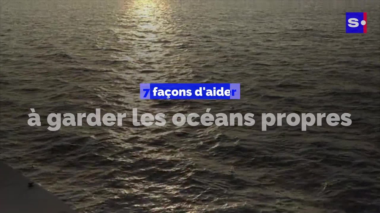 7 façons d'aider à garder les océans propres - Vidéo Dailymotion