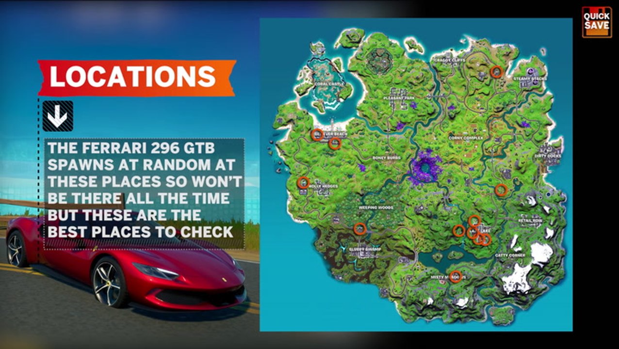 How To Get A Ferrari 296 GTB In Fortnite - video Dailymotion