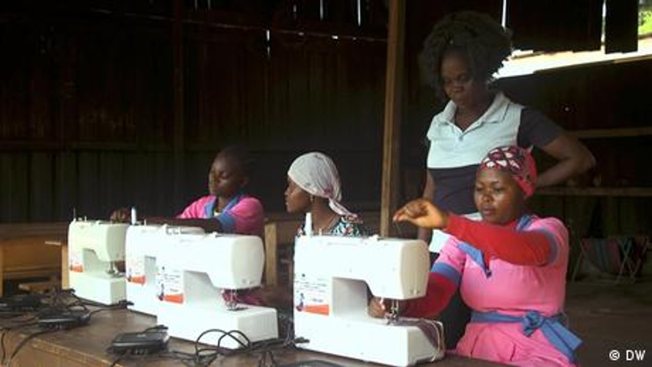 Cameroon: Solar-powered sewing machines help disadvantaged women ...