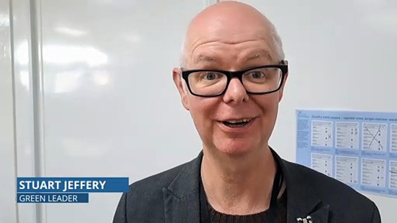 Stuart Jeffery talking after the Maidstone elections - video Dailymotion
