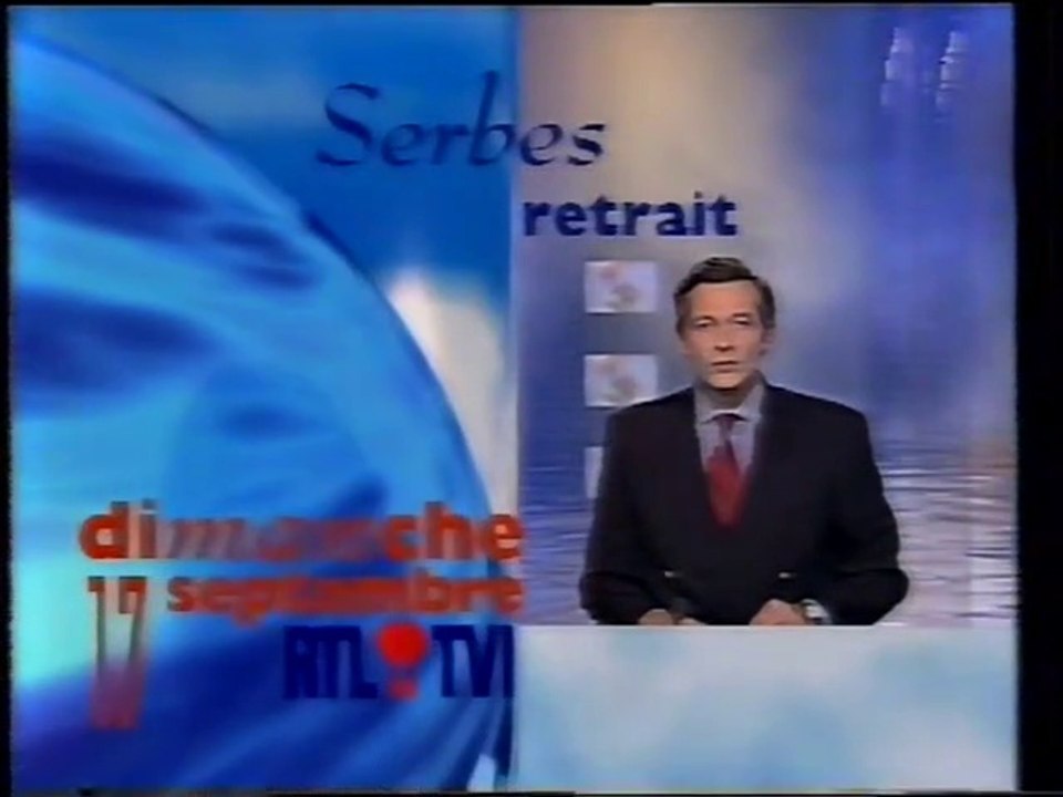 RTL-TVI - 17 Septembre 1995 - Pubs, "Fera, Fera Pas", teasers, début JT ...