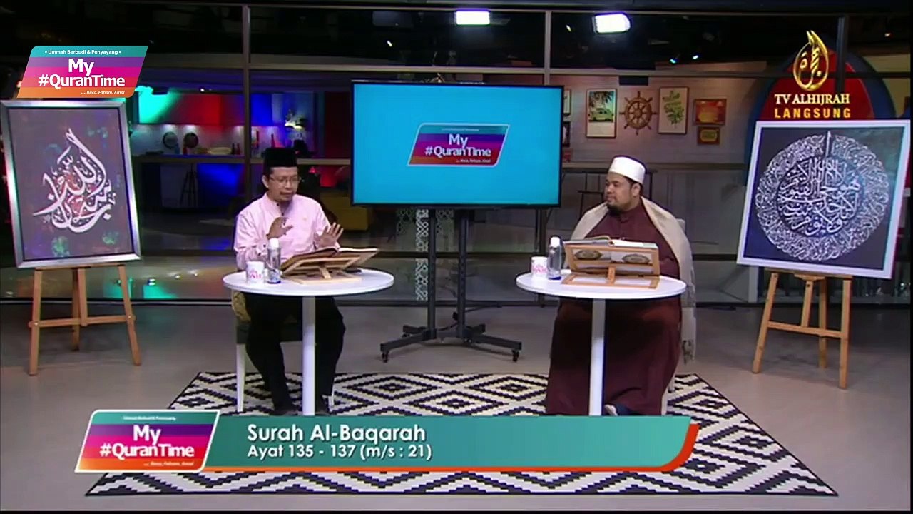 Episod 29 My #Qurantime Isnin 6 Julai 2020 Surah Al-Baqarah (2:135-141 ...