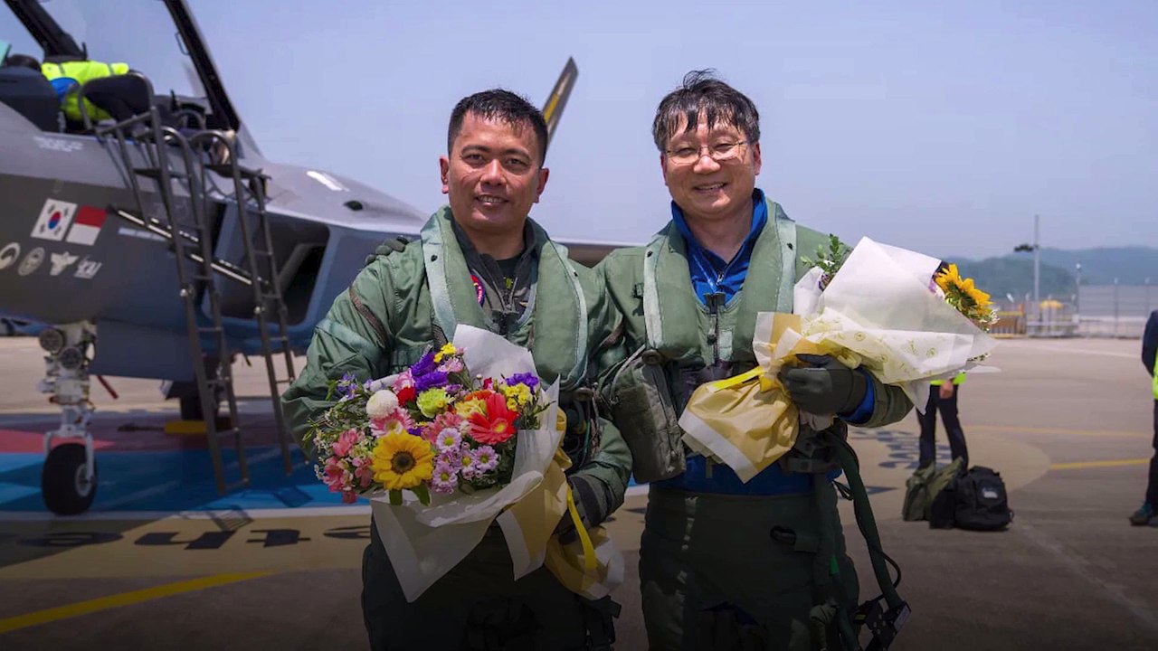 Pilot Tempur TNI AU Sukses Terbangkan KF-21 Boramae di Korea Selatan ...