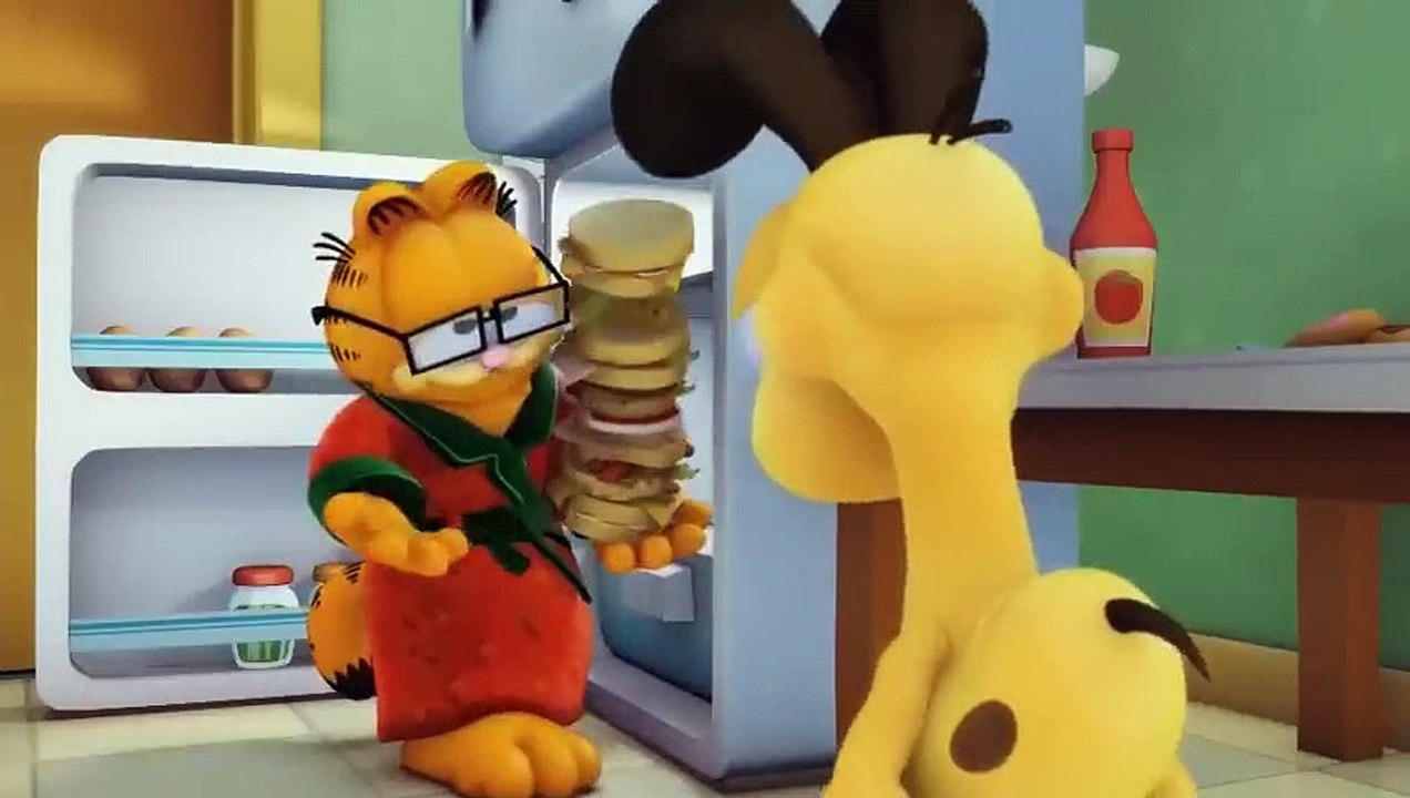 Garfield gets friendly with the mice (480p) - Vídeo Dailymotion