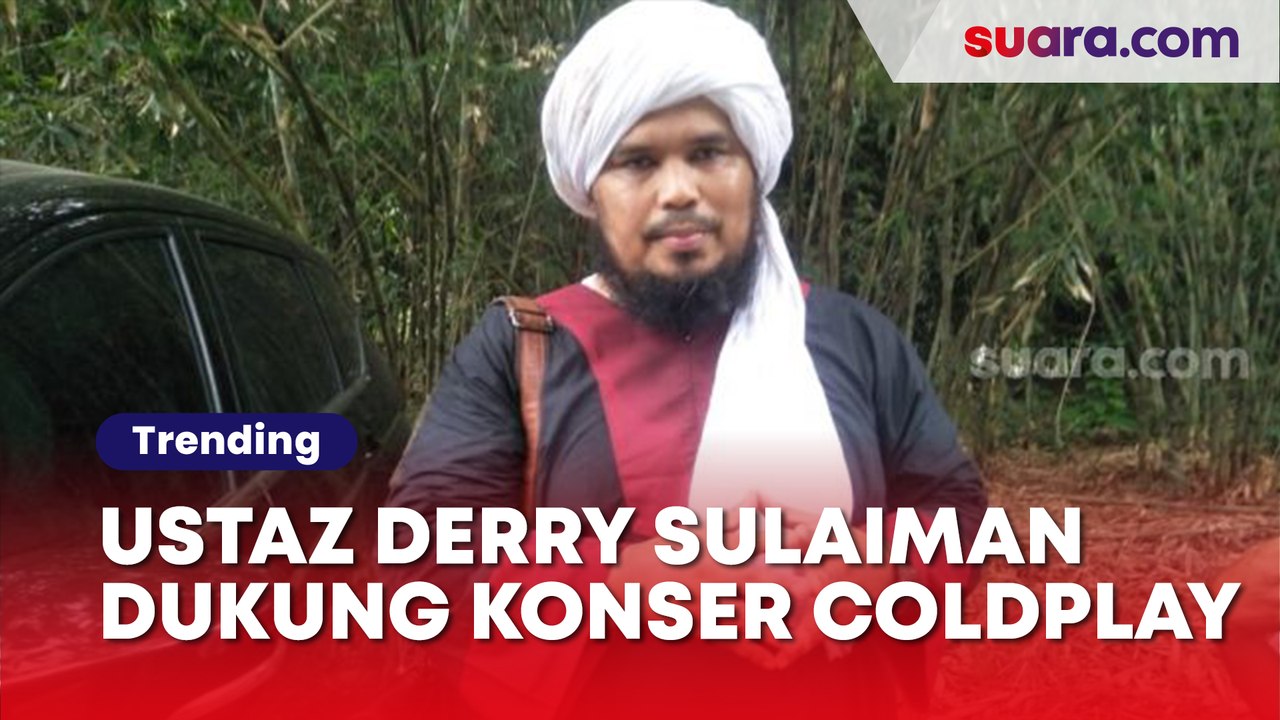 Berbeda dengan PA 212, Ustaz Derry Sulaiman Dukung Konser Coldplay di ...