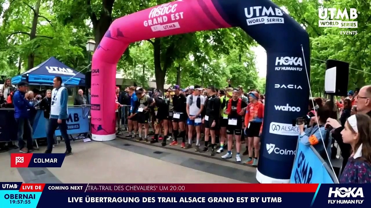 Trail Alsace Grand Est by UTMB - Deutsch Live (2) - video Dailymotion
