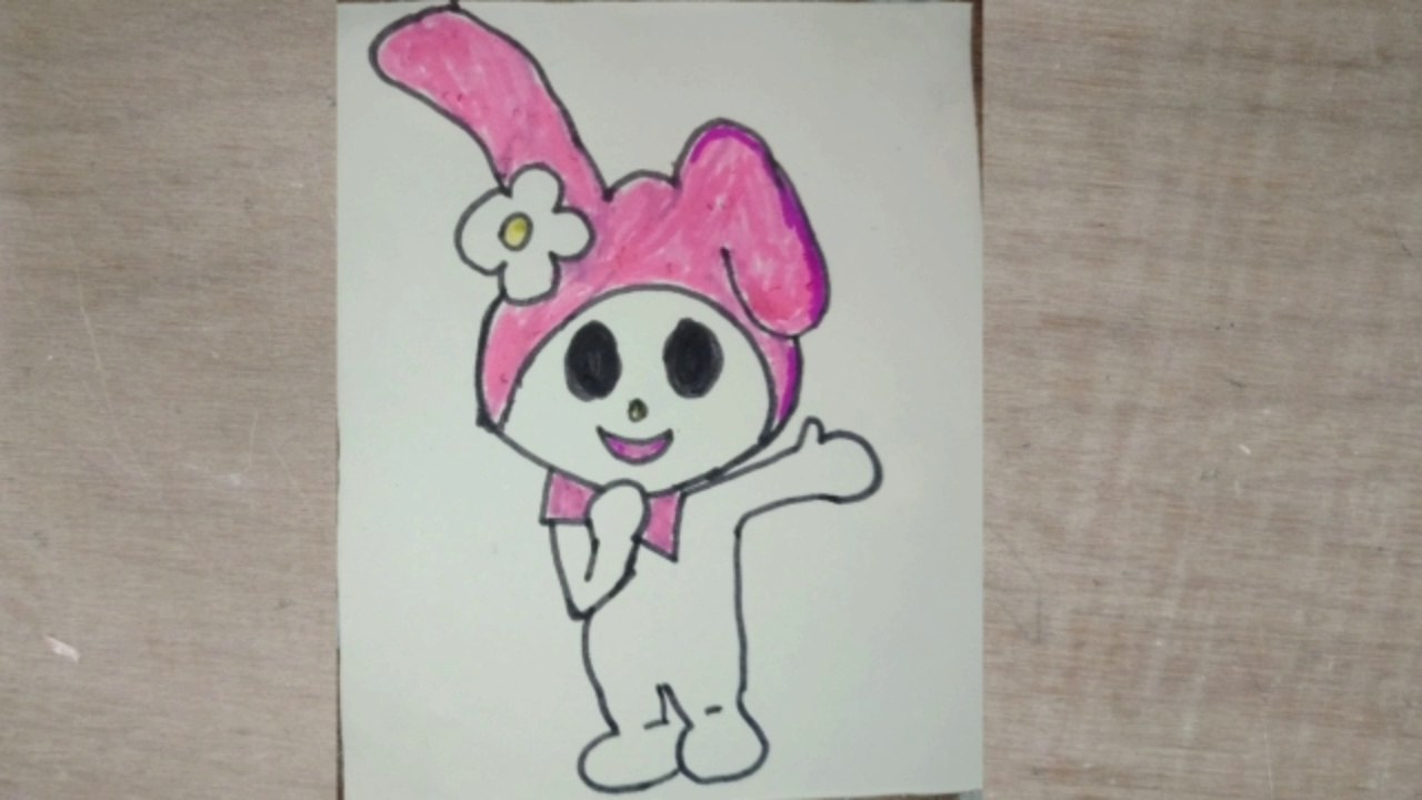 How to draw My Melody - video Dailymotion