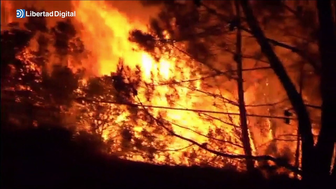 El incendio de Las Hurdes sigue fuera de control - Vídeo Dailymotion